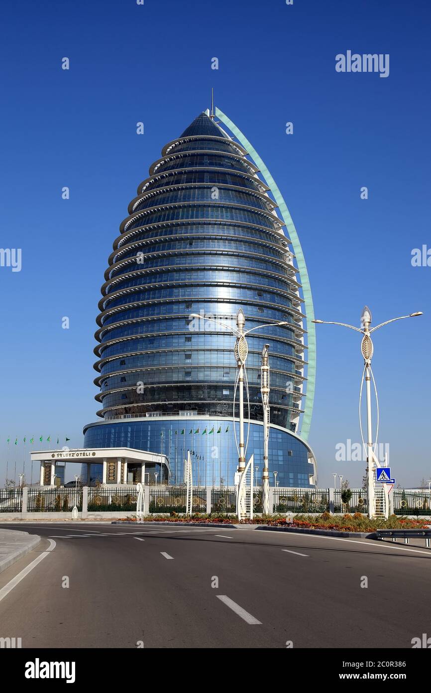 Modern building in ashgabad hi-res stock photography and images - Alamy