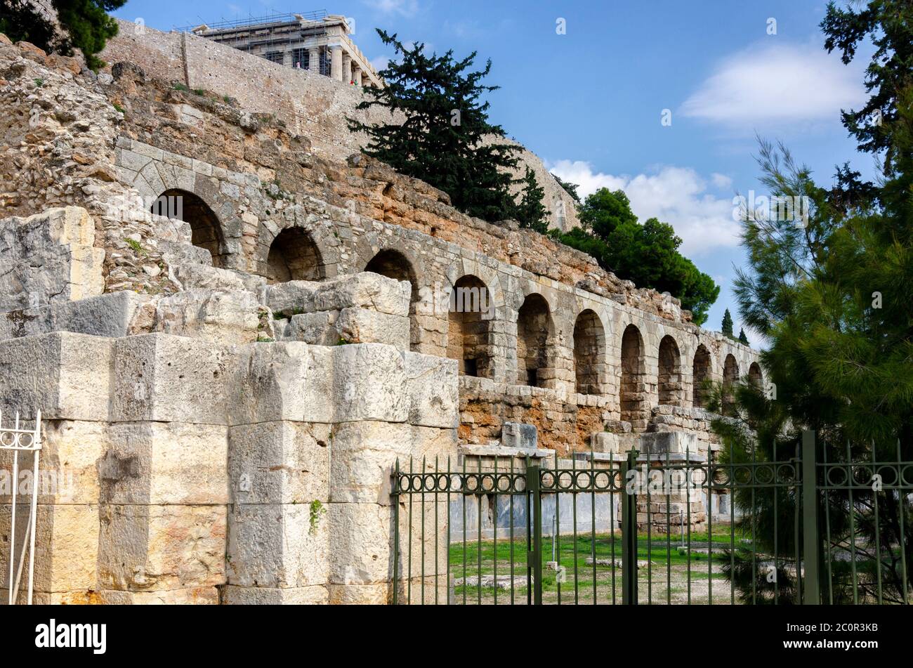 Athens Parthenon Amphitheater Famous High Resolution Stock Photography ...
