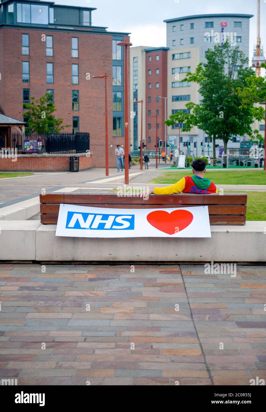 Daily life under coronavirus Covid-19 pandemic lockdown Stock Photo - Alamy