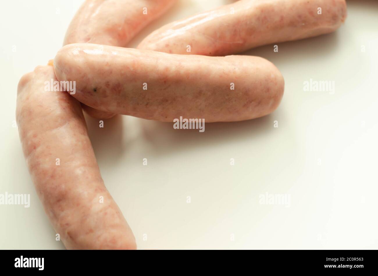 Traditional raw british sausages hi-res stock photography and images ...