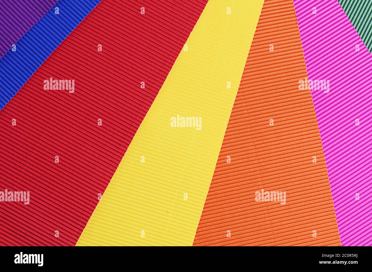 Set of a color crepe paper close up Stock Photo - Alamy