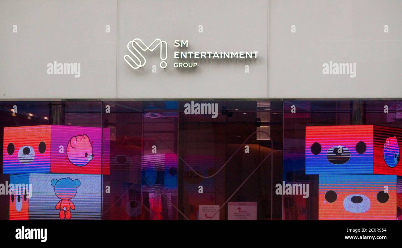 SM Entertainment, June 12, 2020 : The headquarters of SM Entertainment ...
