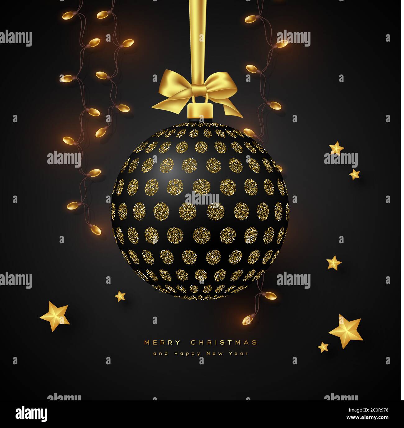Black bauble Stock Vector Images - Alamy