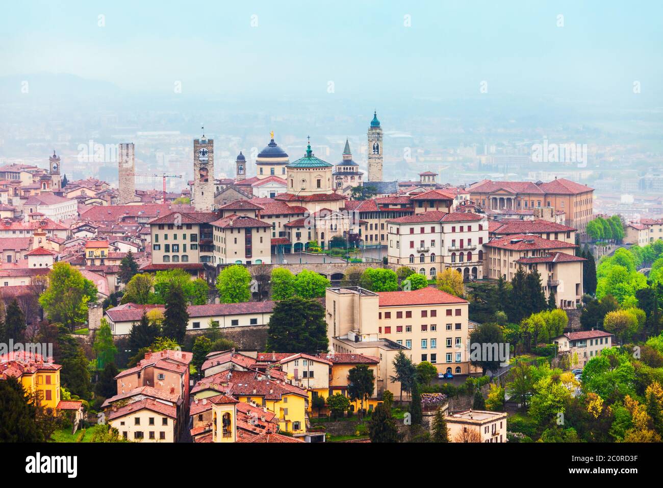 Bergamo upper town hi-res stock photography and images - Alamy