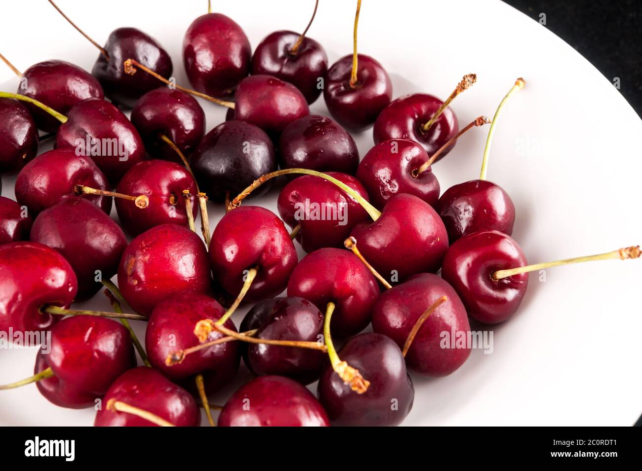 Cherry Fruit Background Texture Pattern Stock Photo - Alamy