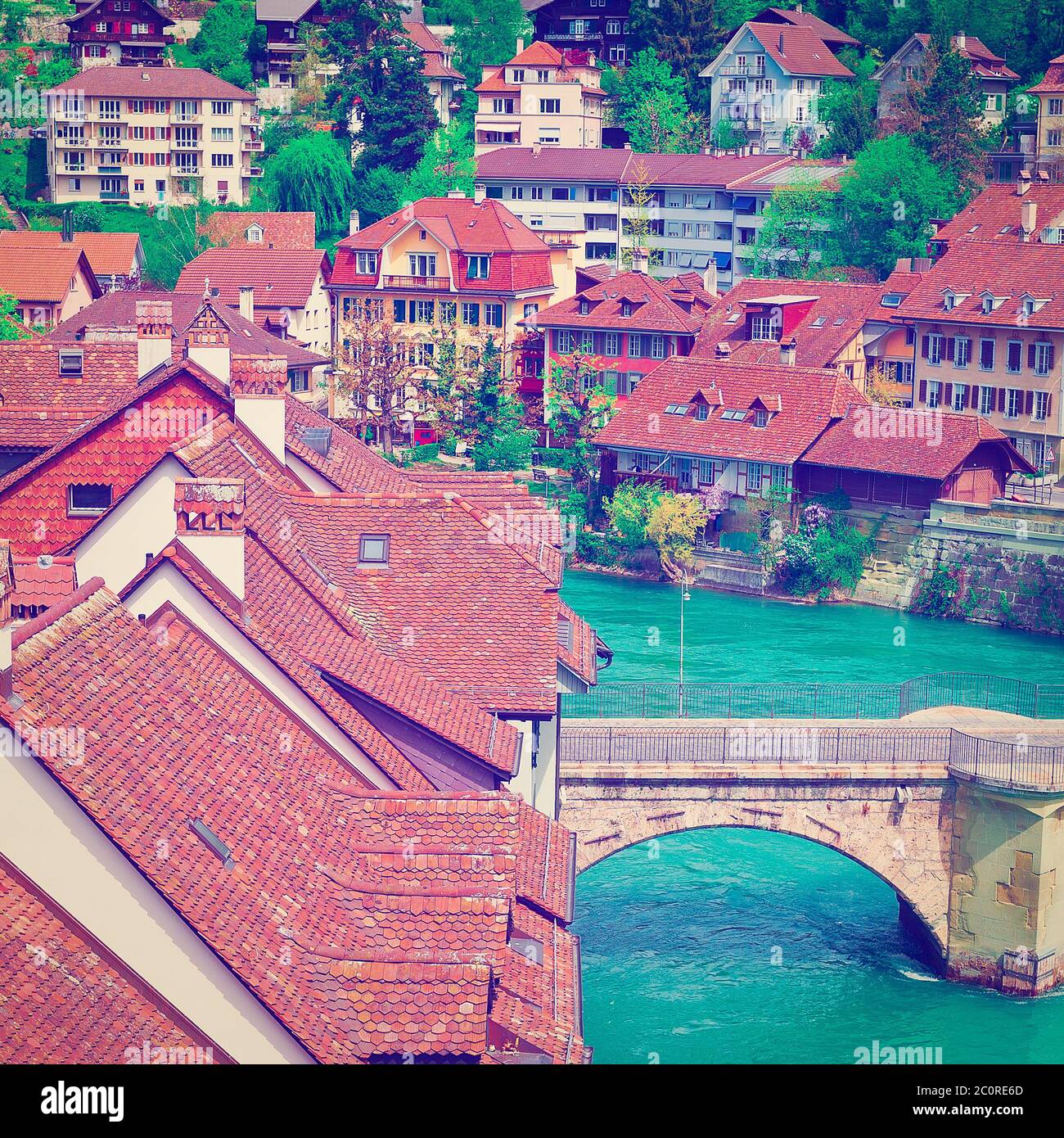 Berne aerial hi-res stock photography and images - Alamy