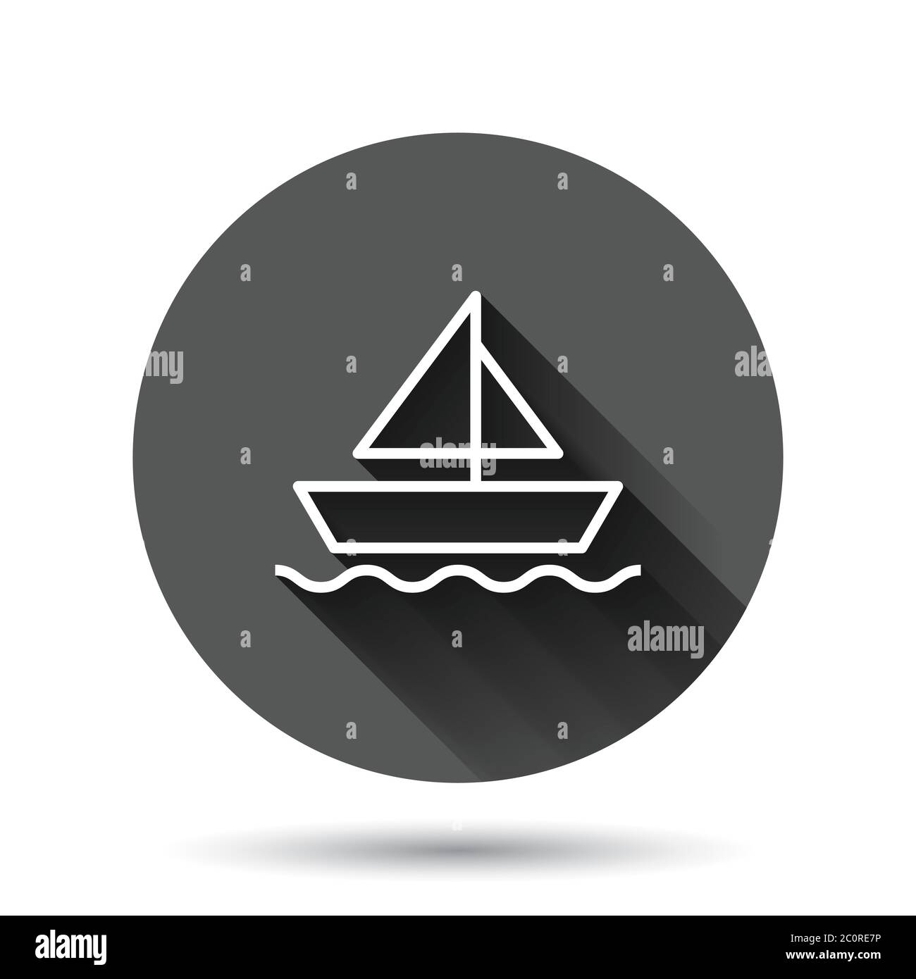 Long trip at sea Cut Out Stock Images & Pictures - Alamy