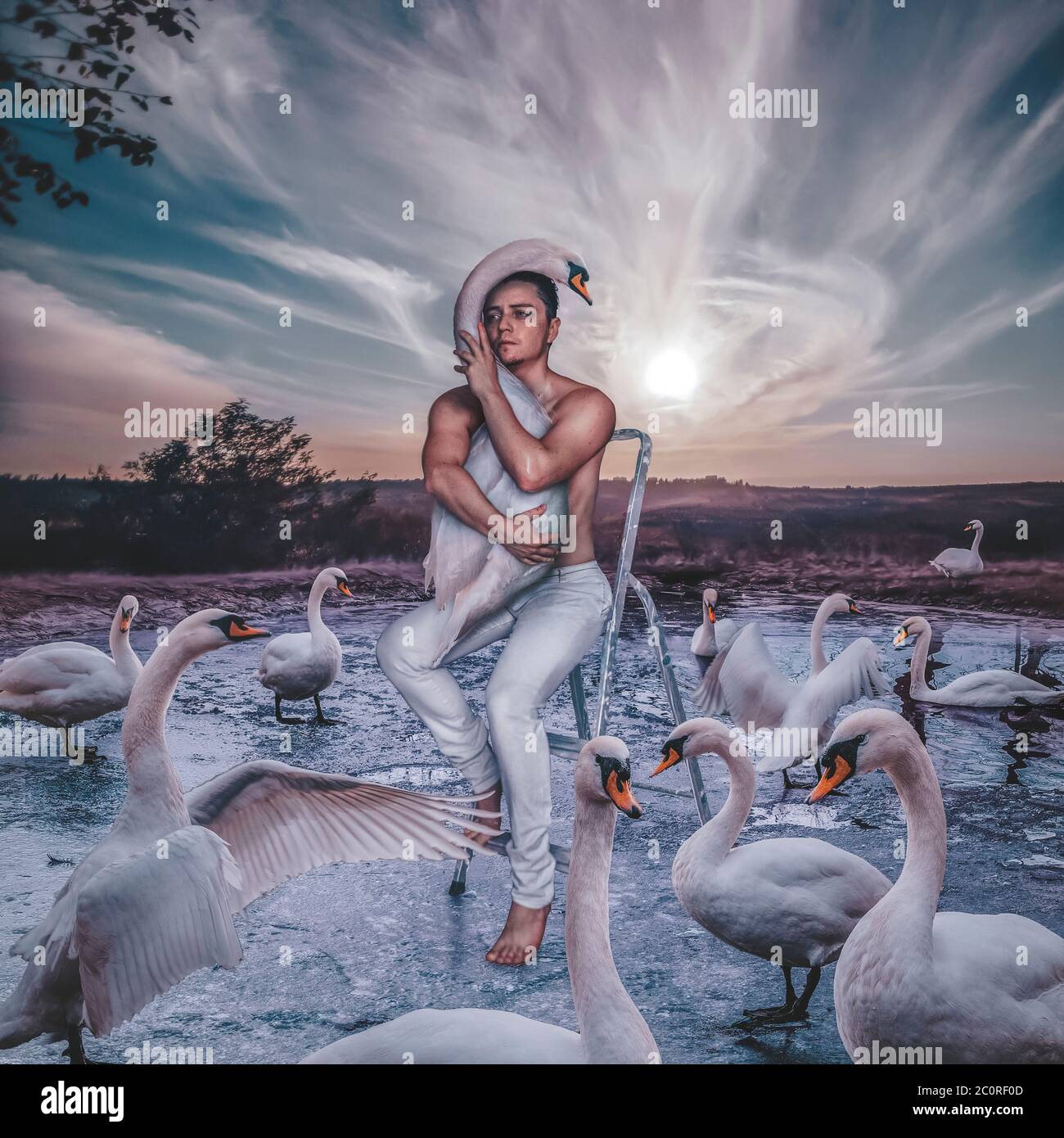 Beautiful man portrait hi-res stock photography and images - Alamy