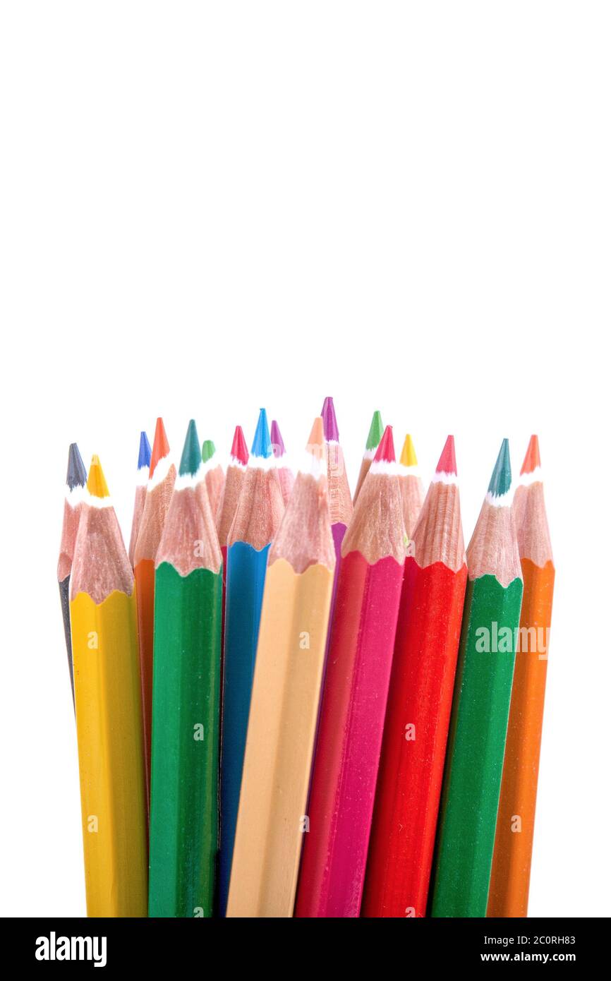 Pastel colored pencils hi-res stock photography and images - Alamy