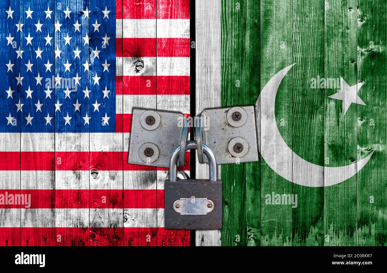 Pakistan usa flag hi-res stock photography and images - Alamy