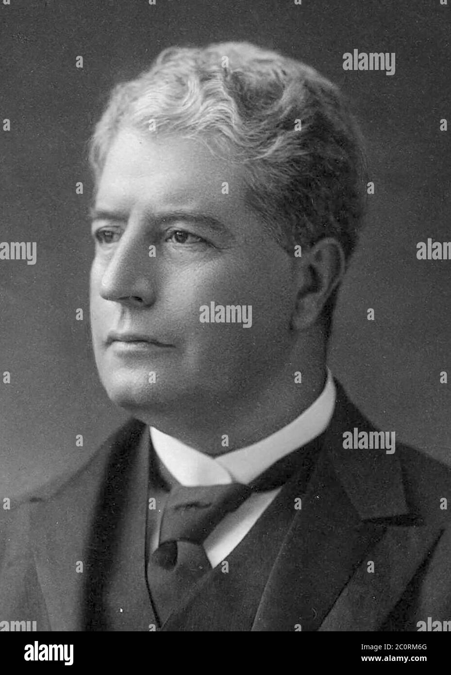 EDMUND BARTON (1849-1920) first Prime Minister of Australia Stock Photo ...