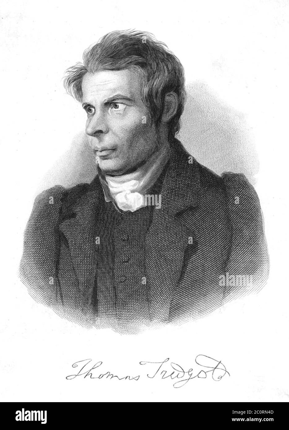 THOMAS TREDGOLD (1788-1829) English railroad engineer Stock Photo - Alamy