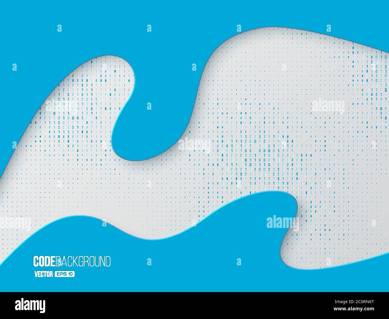 Digital technology binary code Stock Vector Images - Alamy