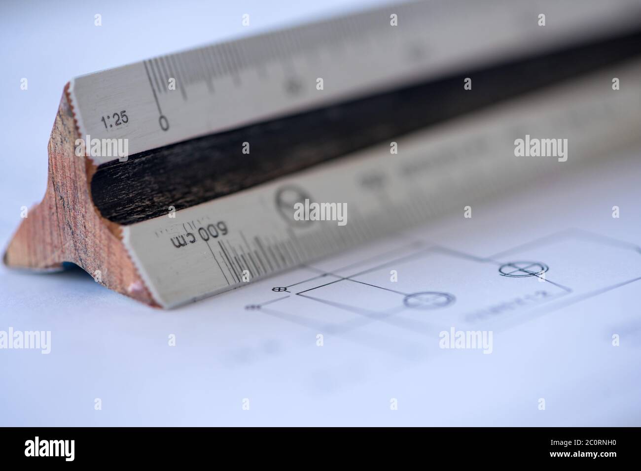 Technical drafting table tools hi-res stock photography and images - Alamy