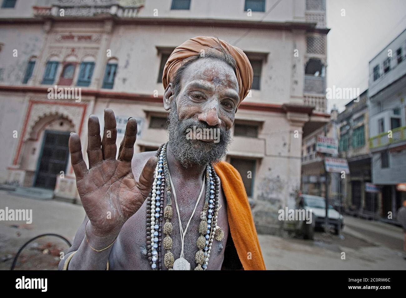 Sadhus or holy men during Kumbh Mela, Kumbh Mela, Haridwar, Uttarakhand ...