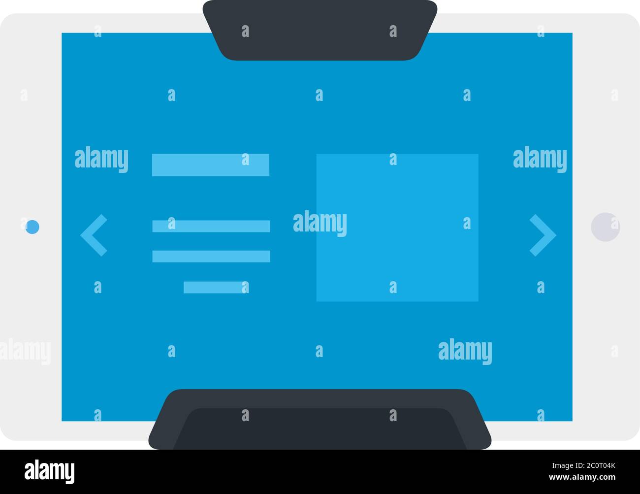 Digital holder Stock Vector Images - Alamy