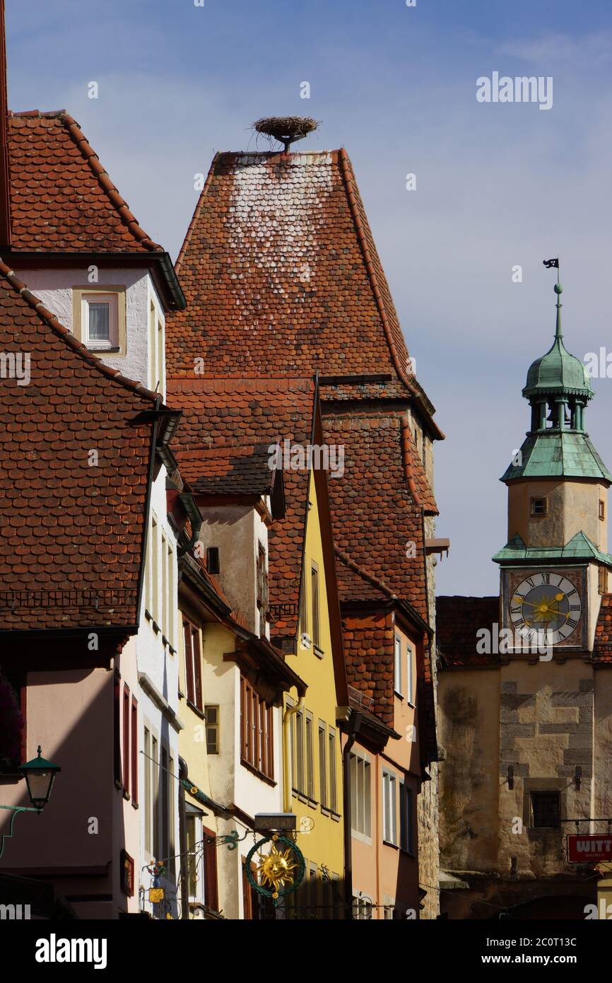 old houses in the historic old town Stock Photo - Alamy
