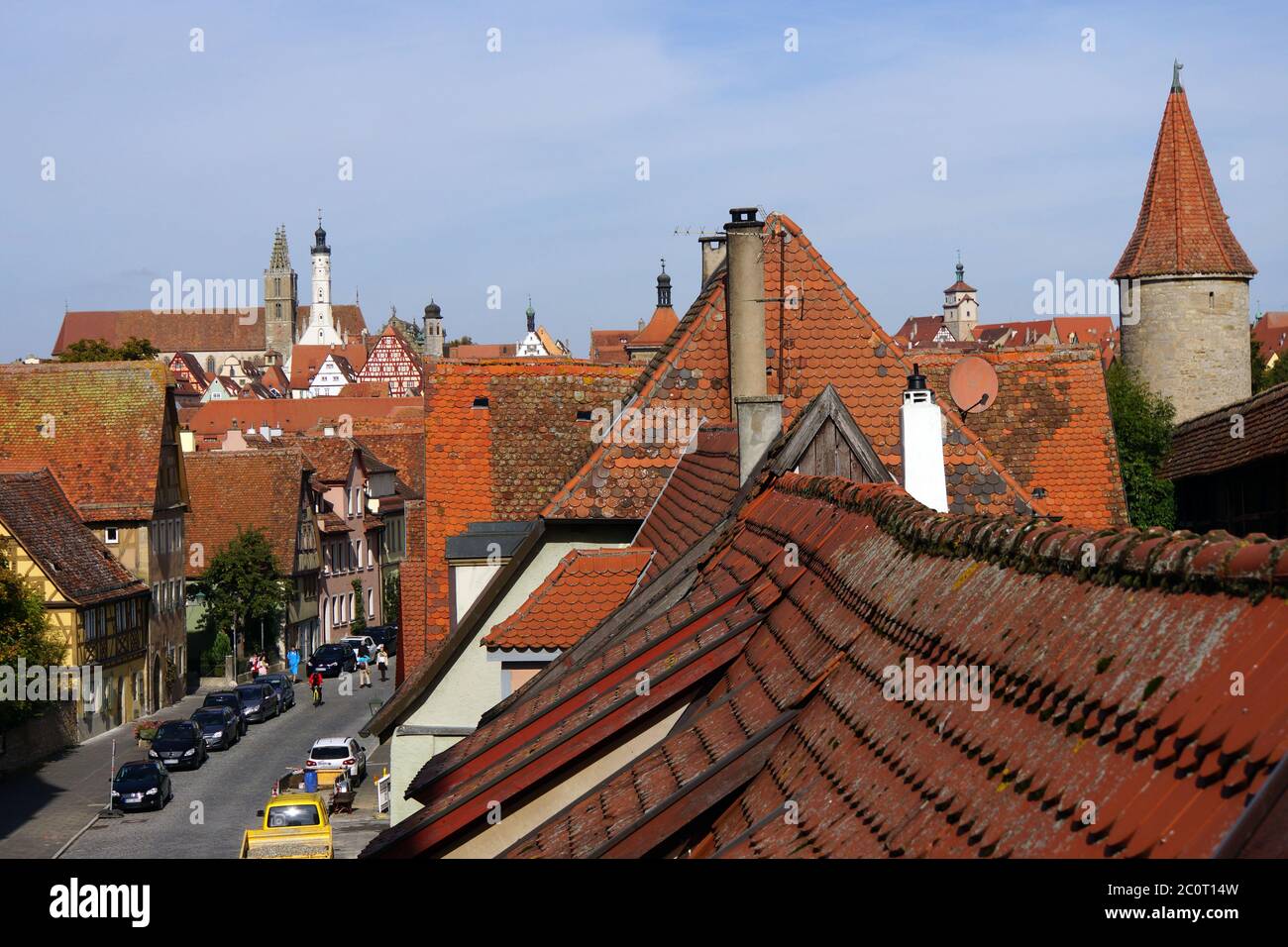 old houses in the historic old town Stock Photo - Alamy