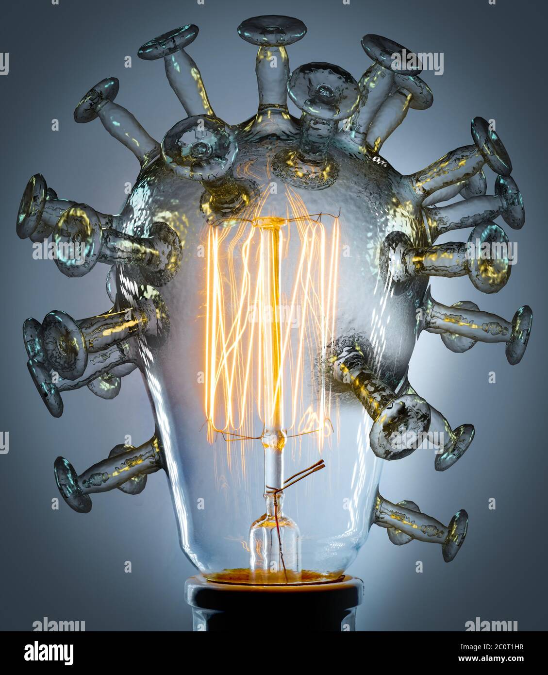 Virus filament hi-res stock photography and images - Alamy