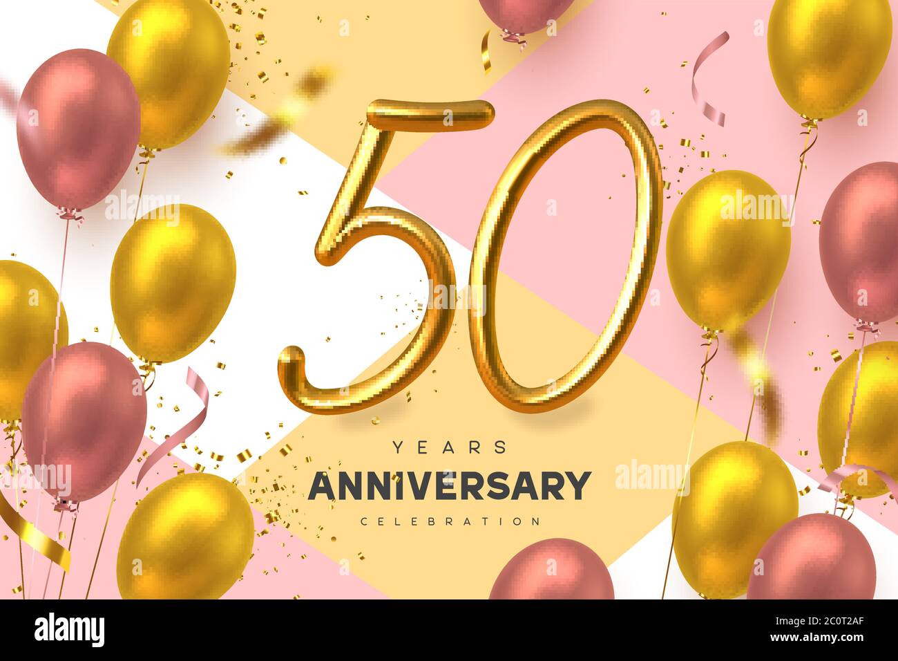 Number birthday balloon celebration Stock Vector Images - Alamy