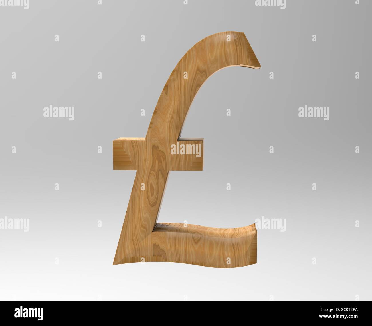 Pound sterling symbol sign isolated GBP symbol 3d render Stock Photo ...