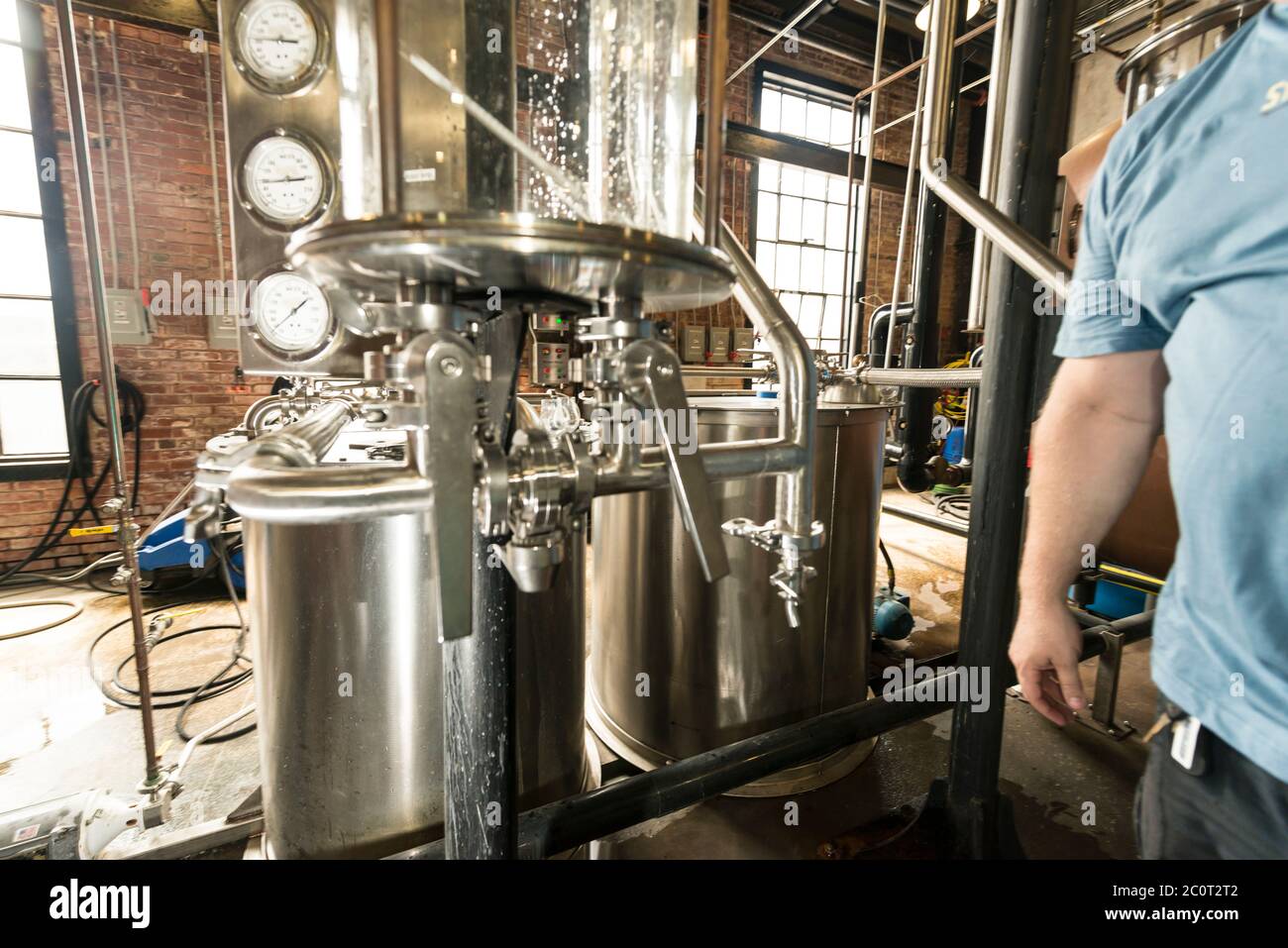Distilling operations hi-res stock photography and images - Alamy