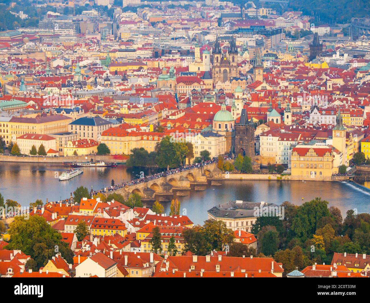 Aerial view of tower bridge and city hi-res stock photography and ...