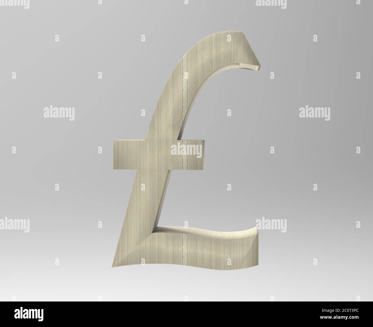 Pound sterling symbol sign isolated GBP symbol 3d render Stock Photo ...