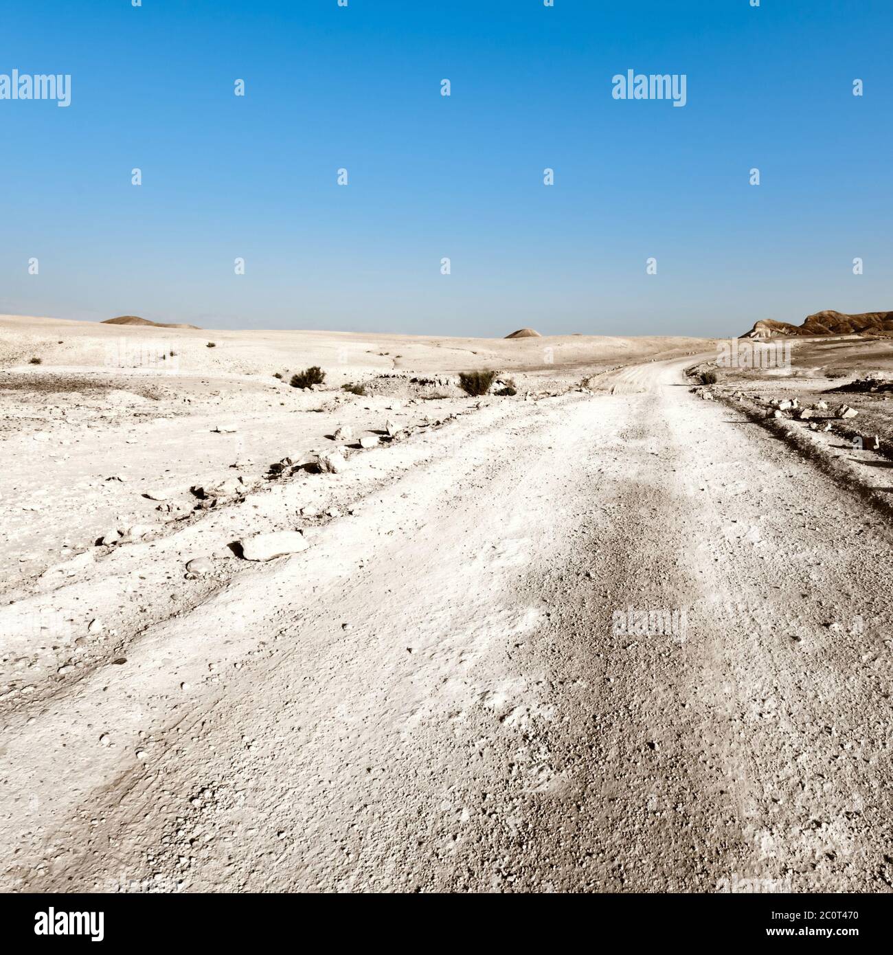 Road in Desert Stock Photo - Alamy