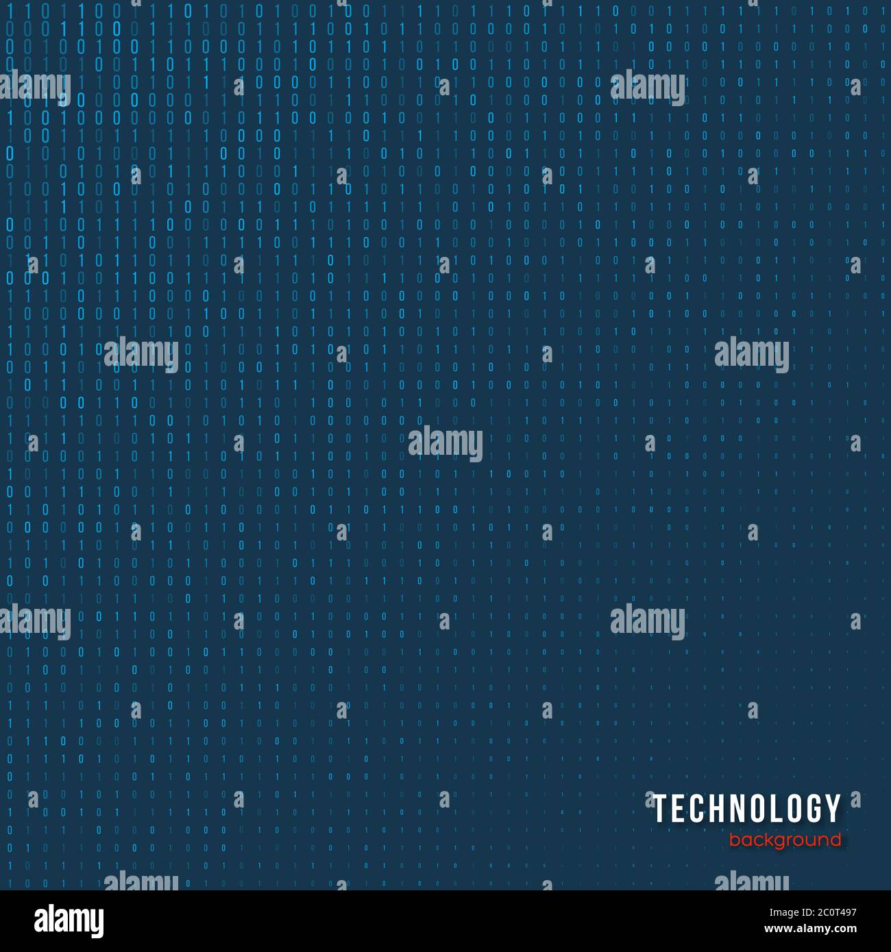 Binary code technology abstract background technology Stock Vector ...