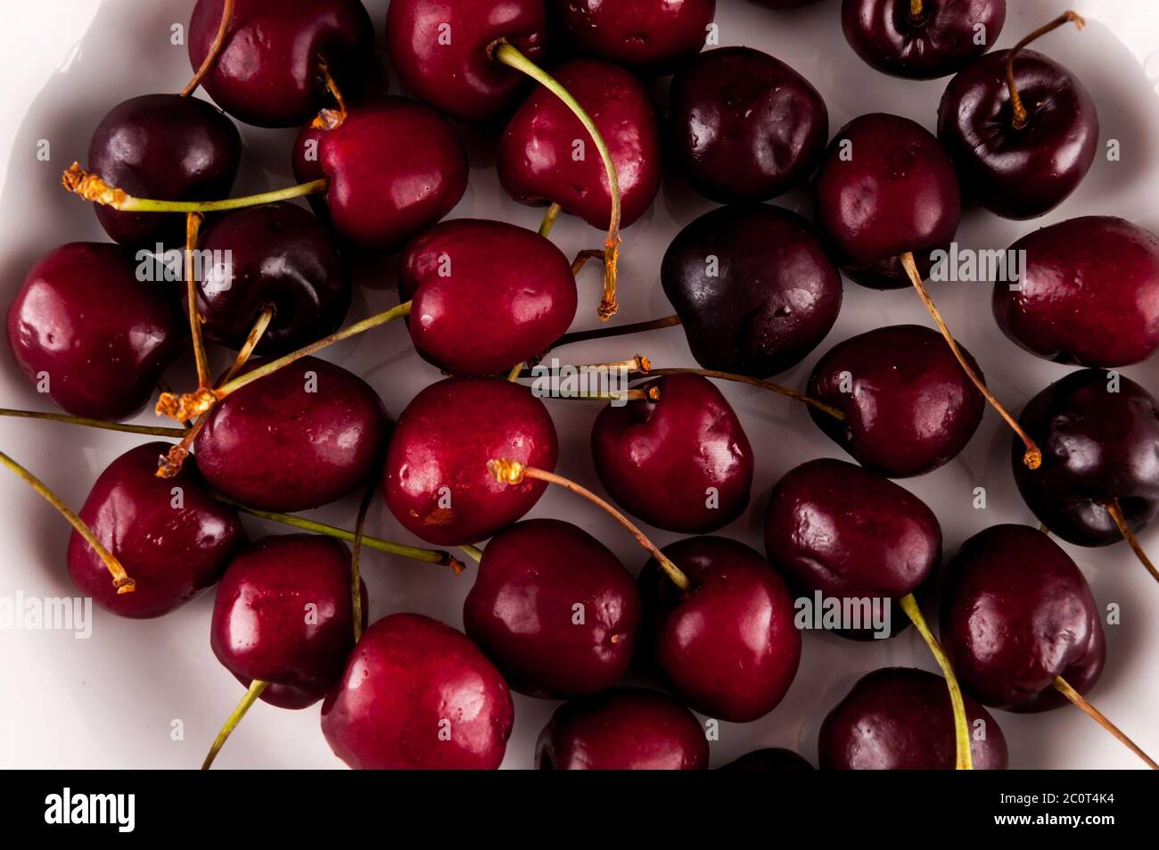 Cherry Fruit Background Texture Pattern Stock Photo - Alamy