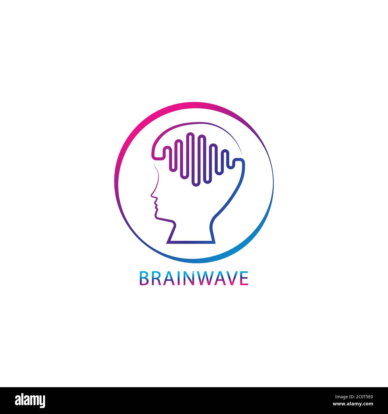 Brainwave vector vectors hi-res stock photography and images - Alamy