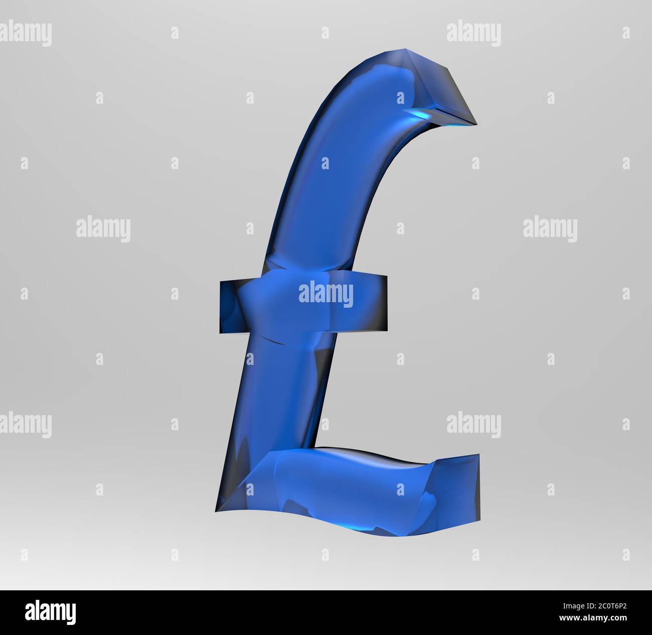 Pound sterling symbol sign isolated GBP symbol 3d render Stock Photo ...