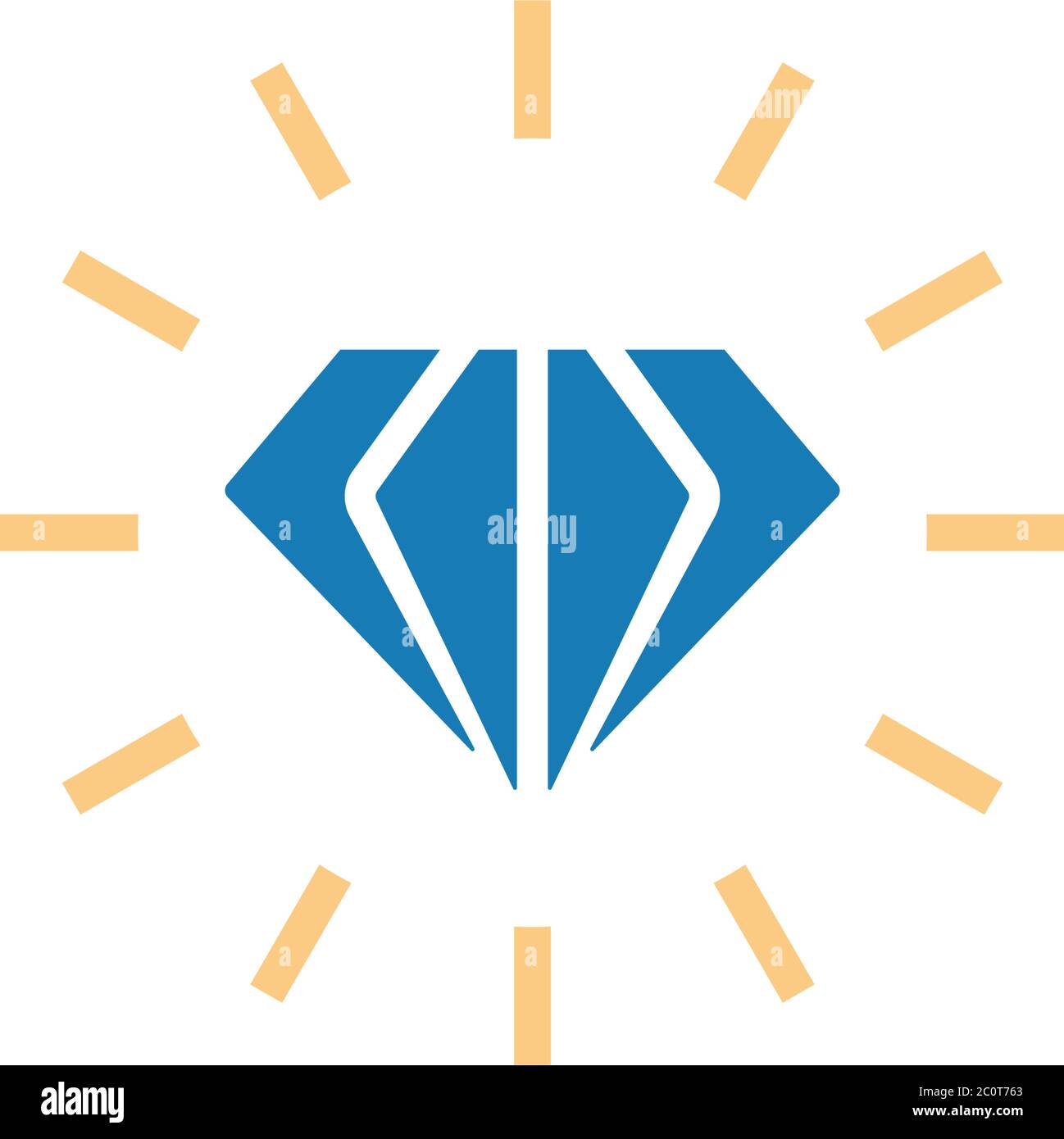 Linear diamond sign vector hi-res stock photography and images - Alamy