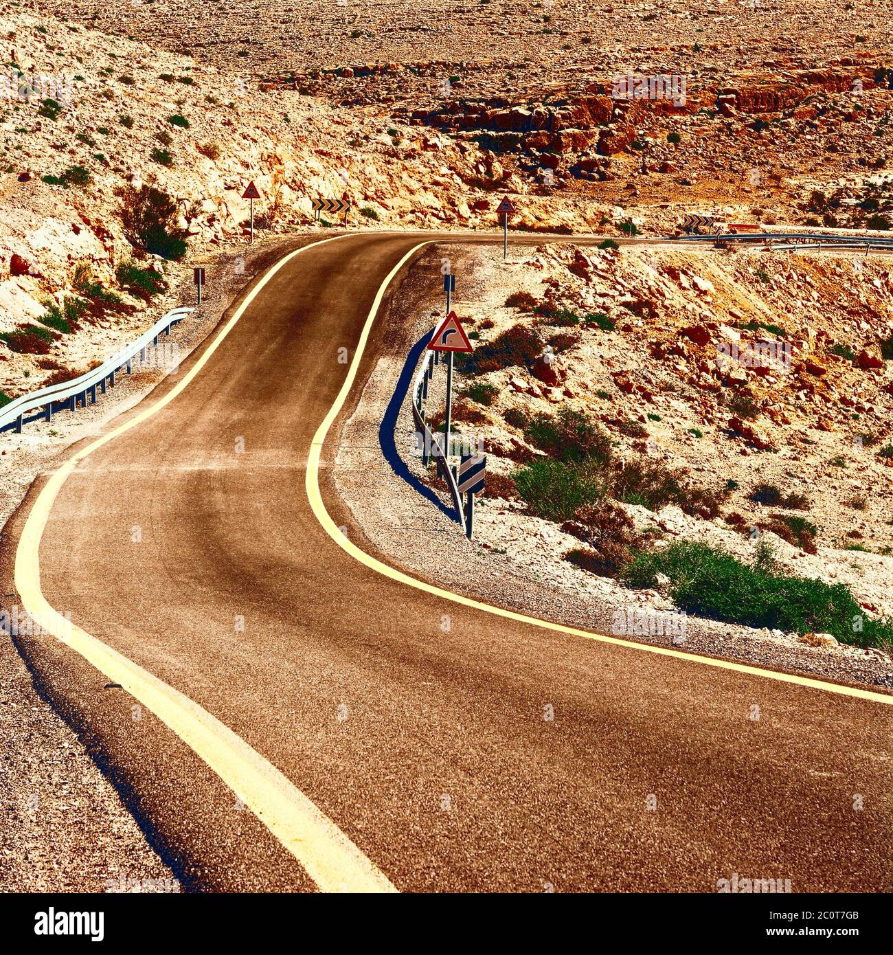 Winding Road Stock Photo - Alamy