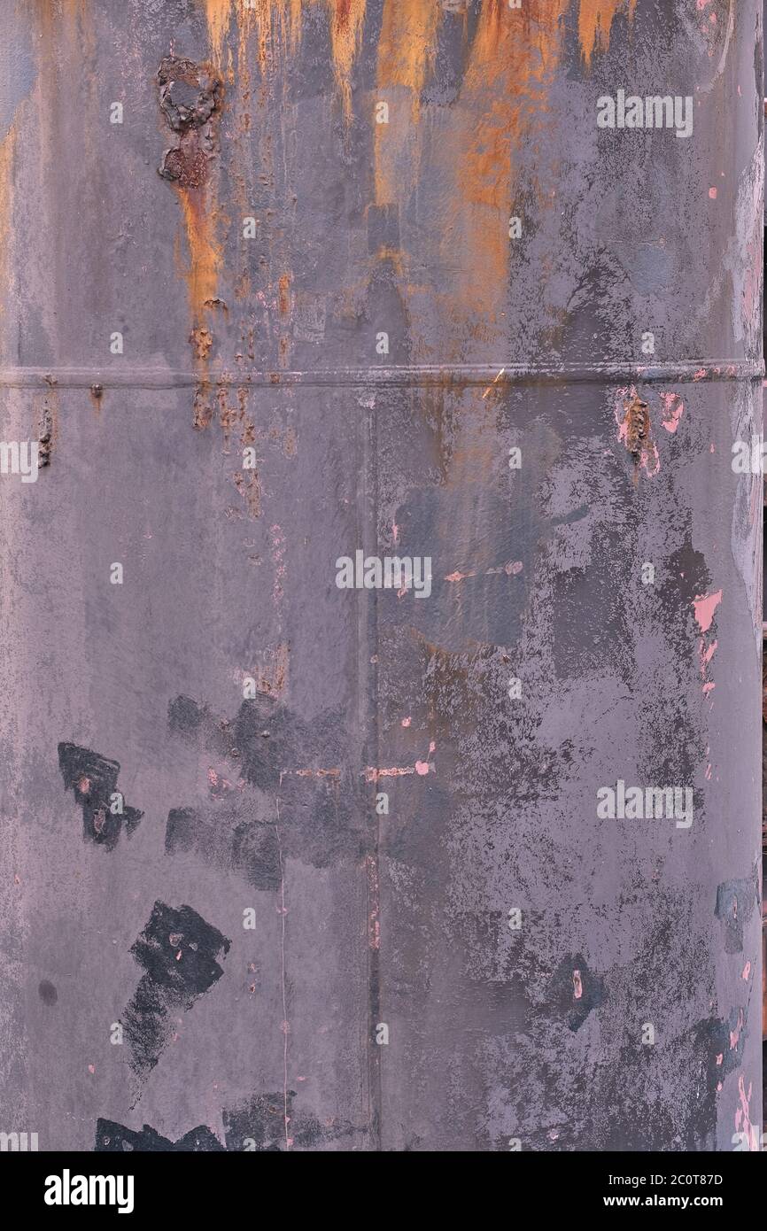 Old metal cladding of a medieval ship as background Stock Photo - Alamy