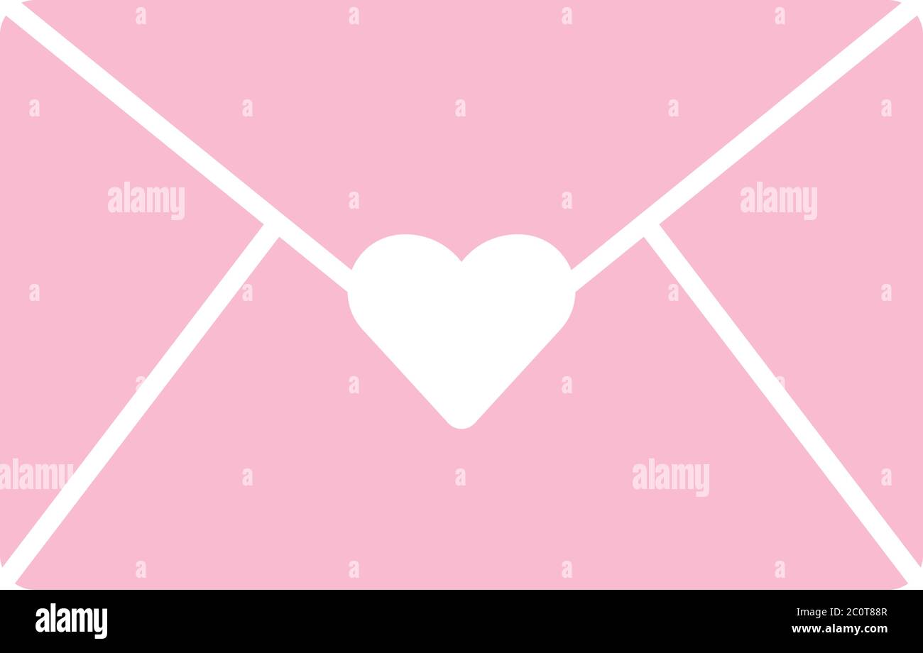 Couple Love Letter Stock Vector Images - Alamy