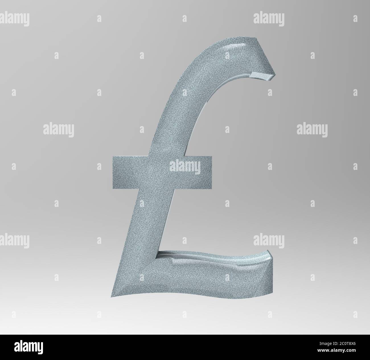 Pound sterling symbol sign isolated GBP symbol 3d render Stock Photo ...