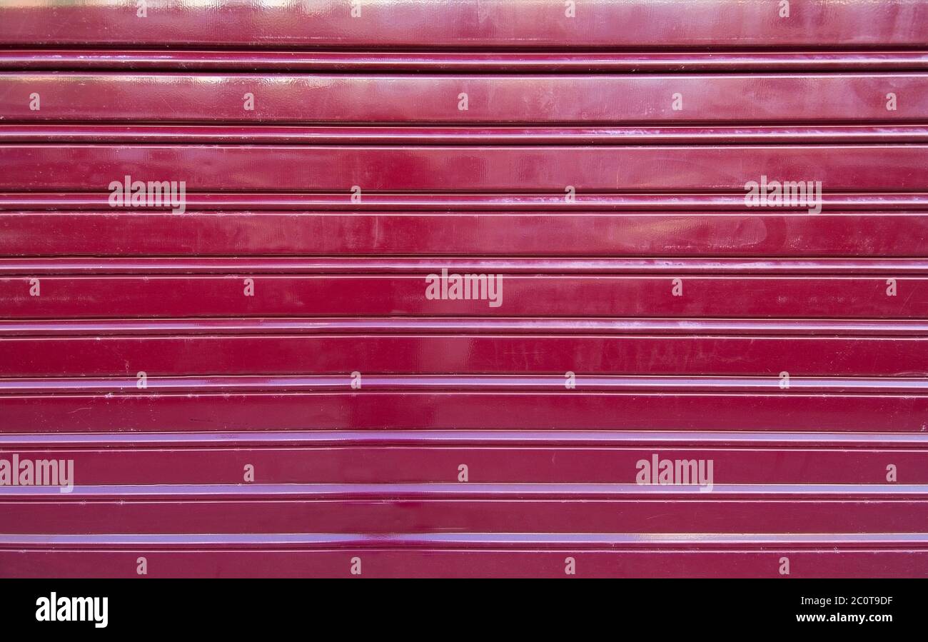 Red corrugated iron background Stock Photo - Alamy