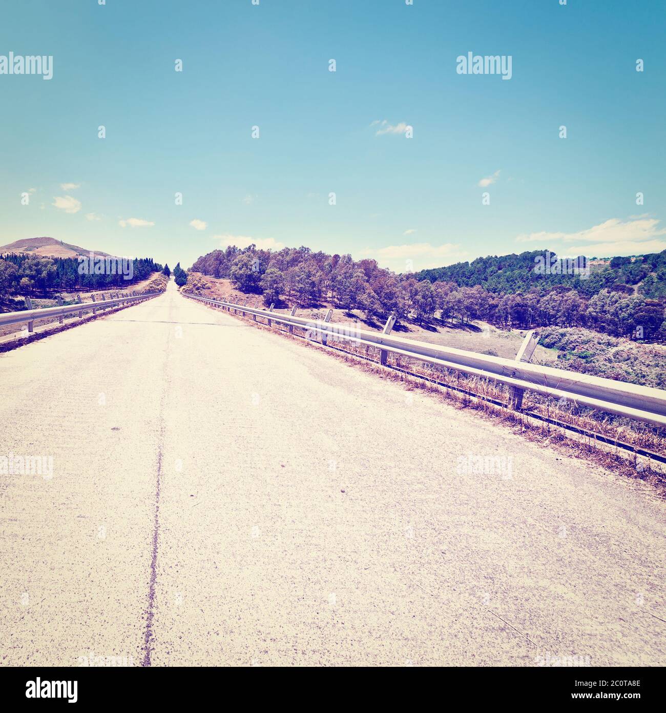 Road straight europe not uk hi-res stock photography and images - Alamy