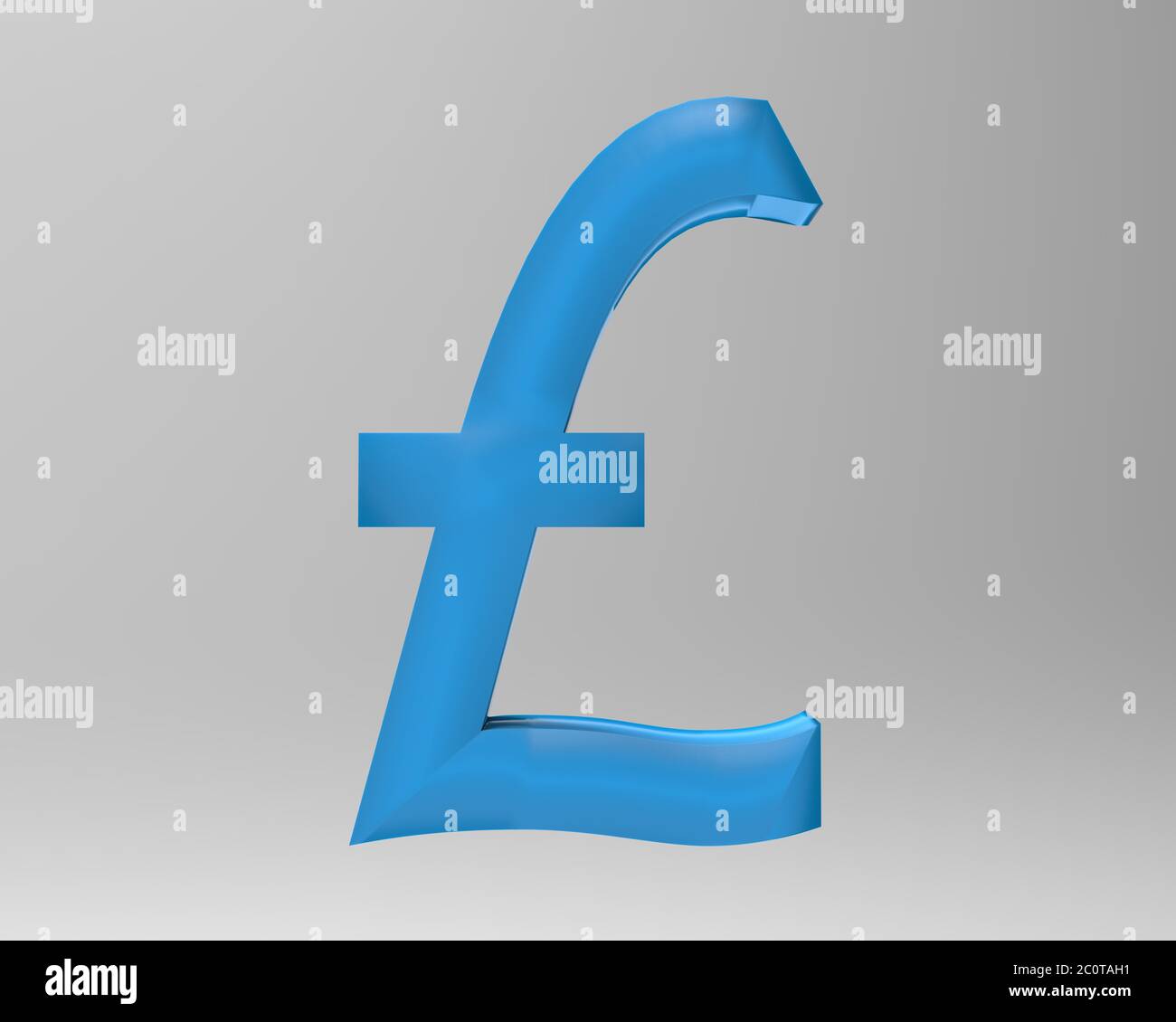 Pound sterling symbol sign isolated GBP symbol 3d render Stock Photo ...