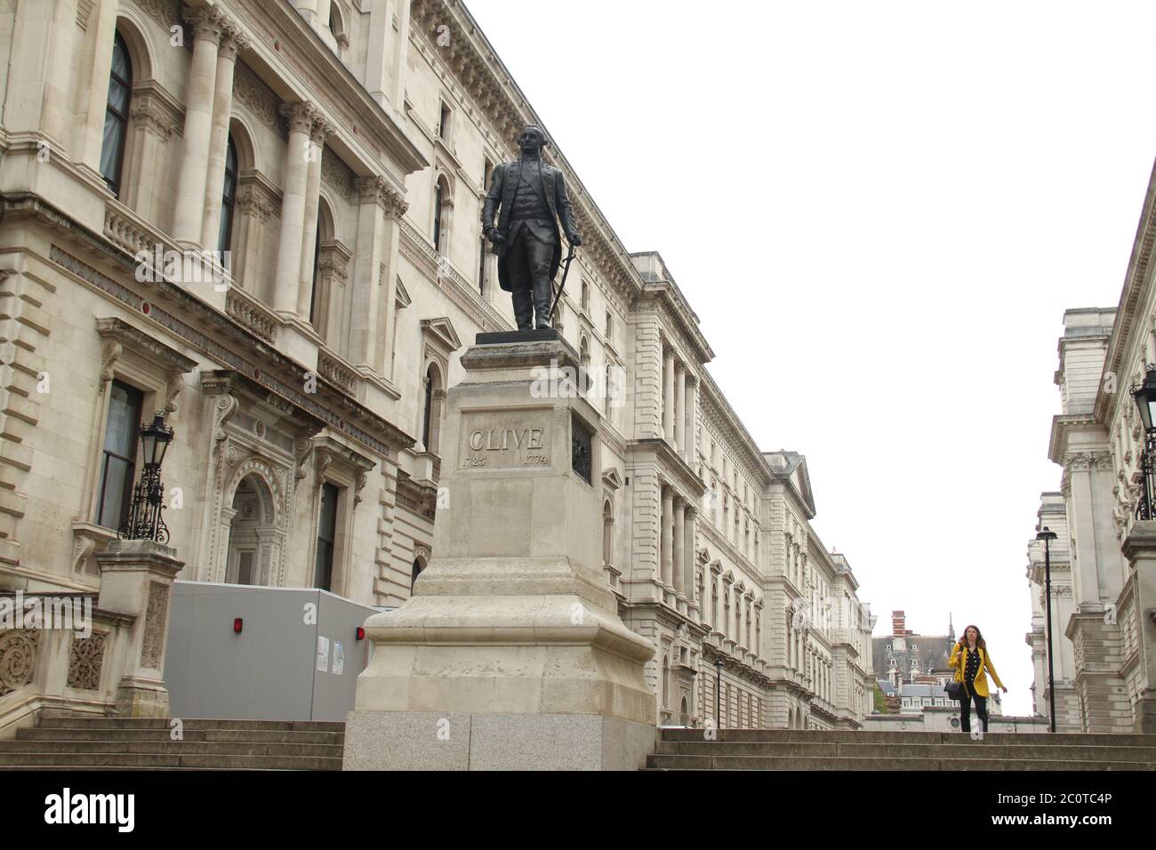 Statue of clive of india in london hi-res stock photography and images ...
