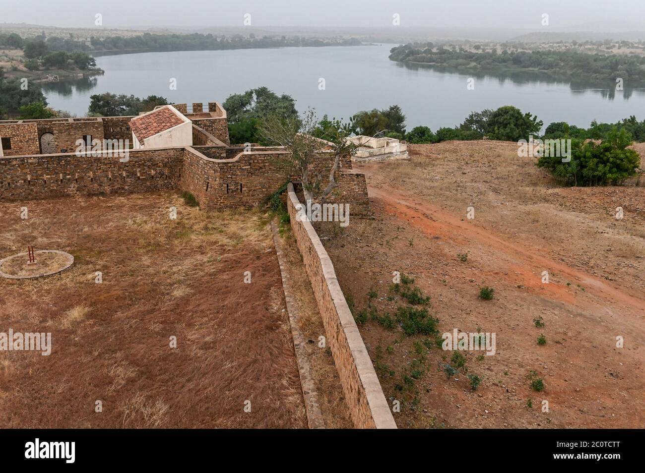 MALI, Kayes, Fort de Médine of former french colonial power, slave ...