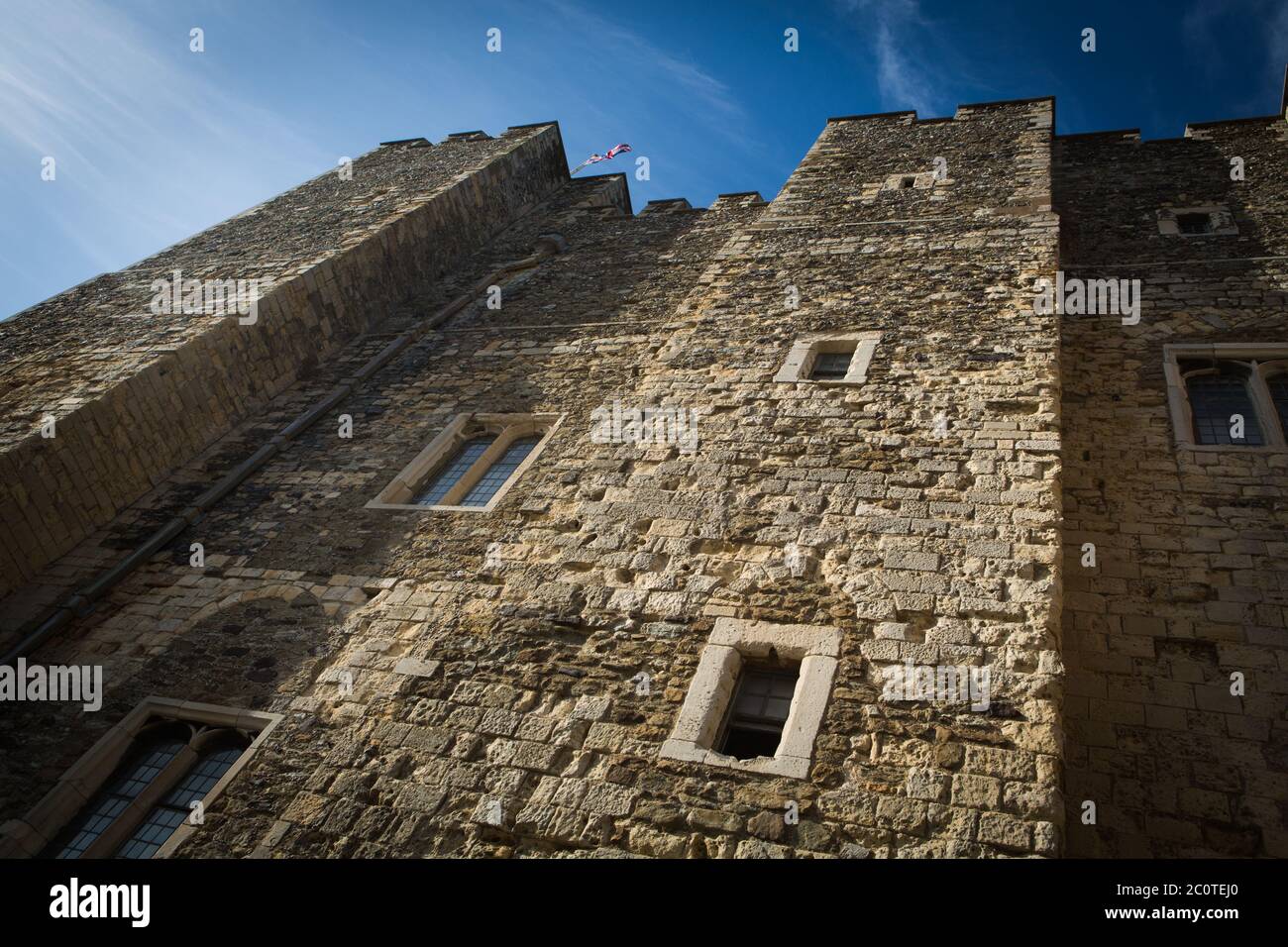 The Keep, Dover Castle Stock Photo - Alamy