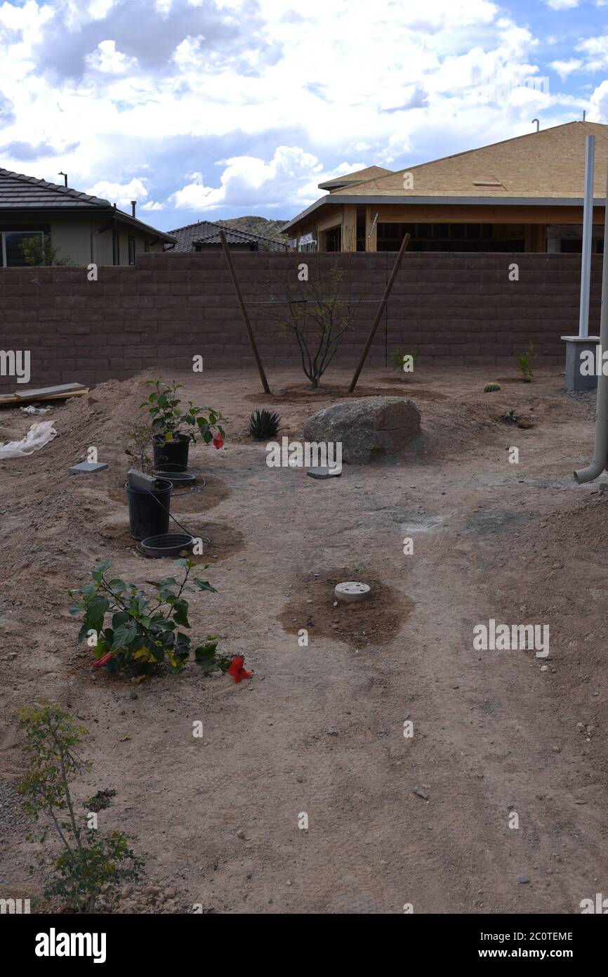 Desert landscaping hi-res stock photography and images - Alamy