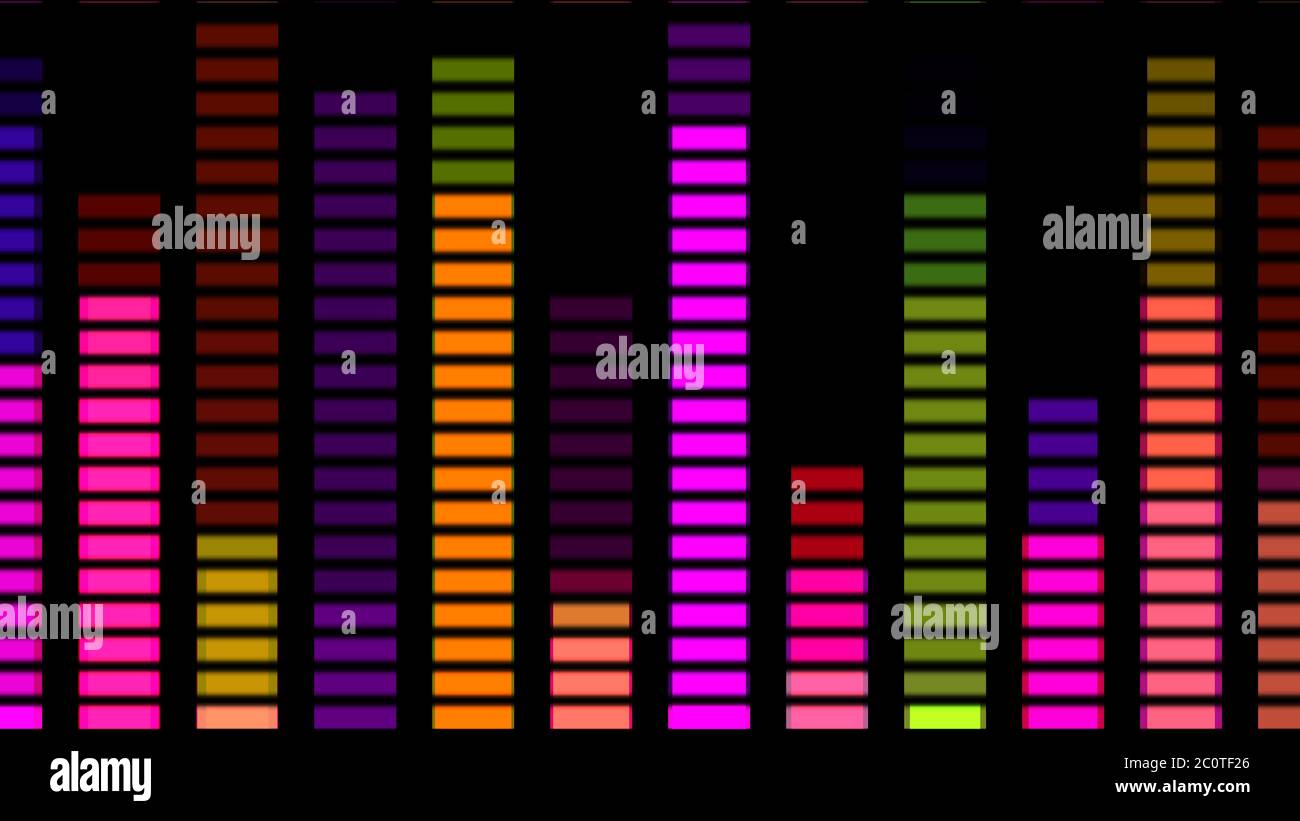 Led audio level meter hi-res stock photography and images - Alamy