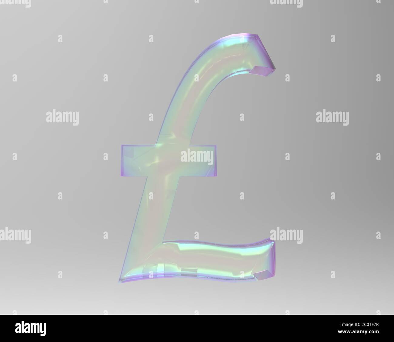 Pound sterling symbol sign isolated GBP symbol 3d render Stock Photo ...