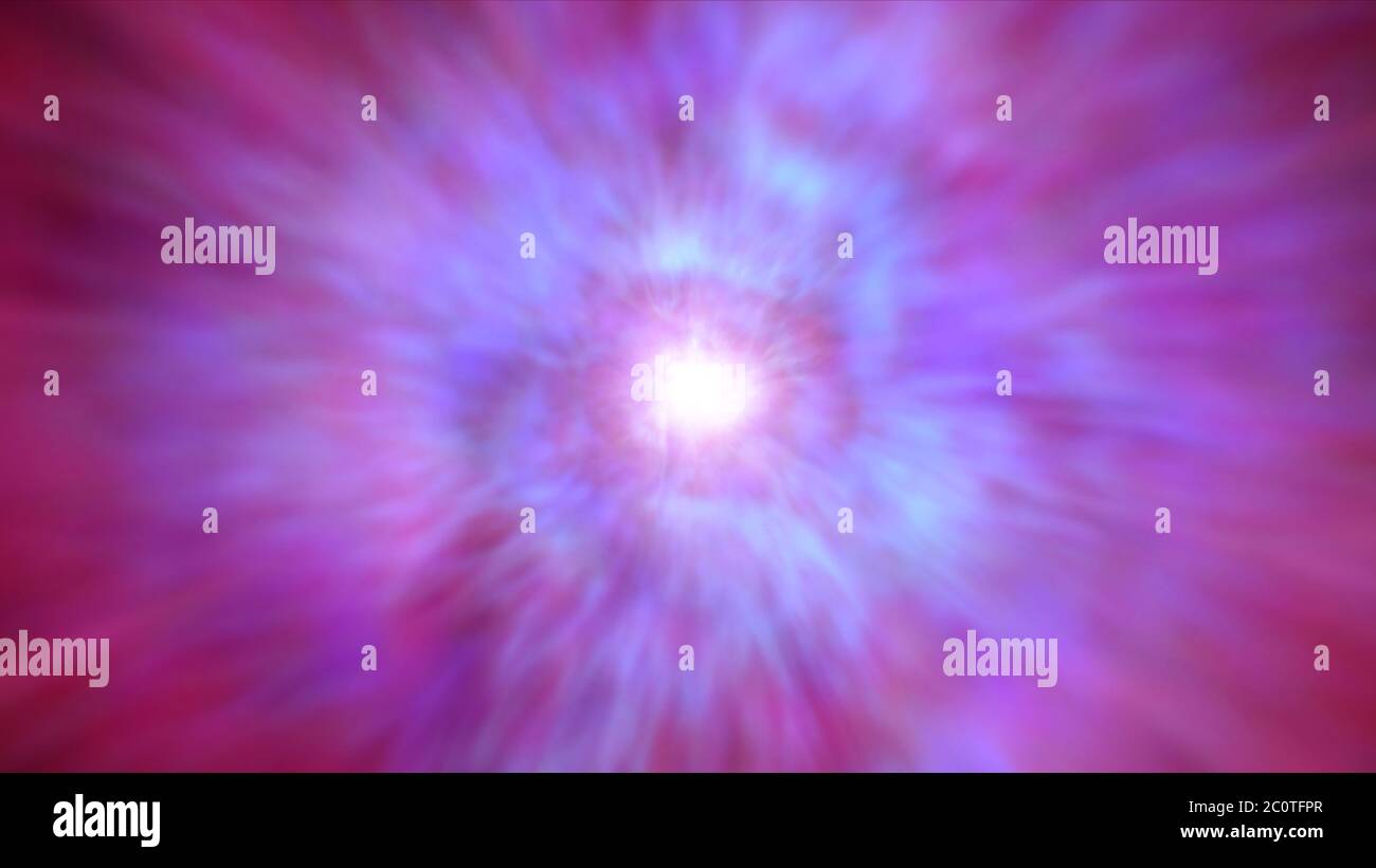 nebula fog in space with rays light Stock Photo - Alamy