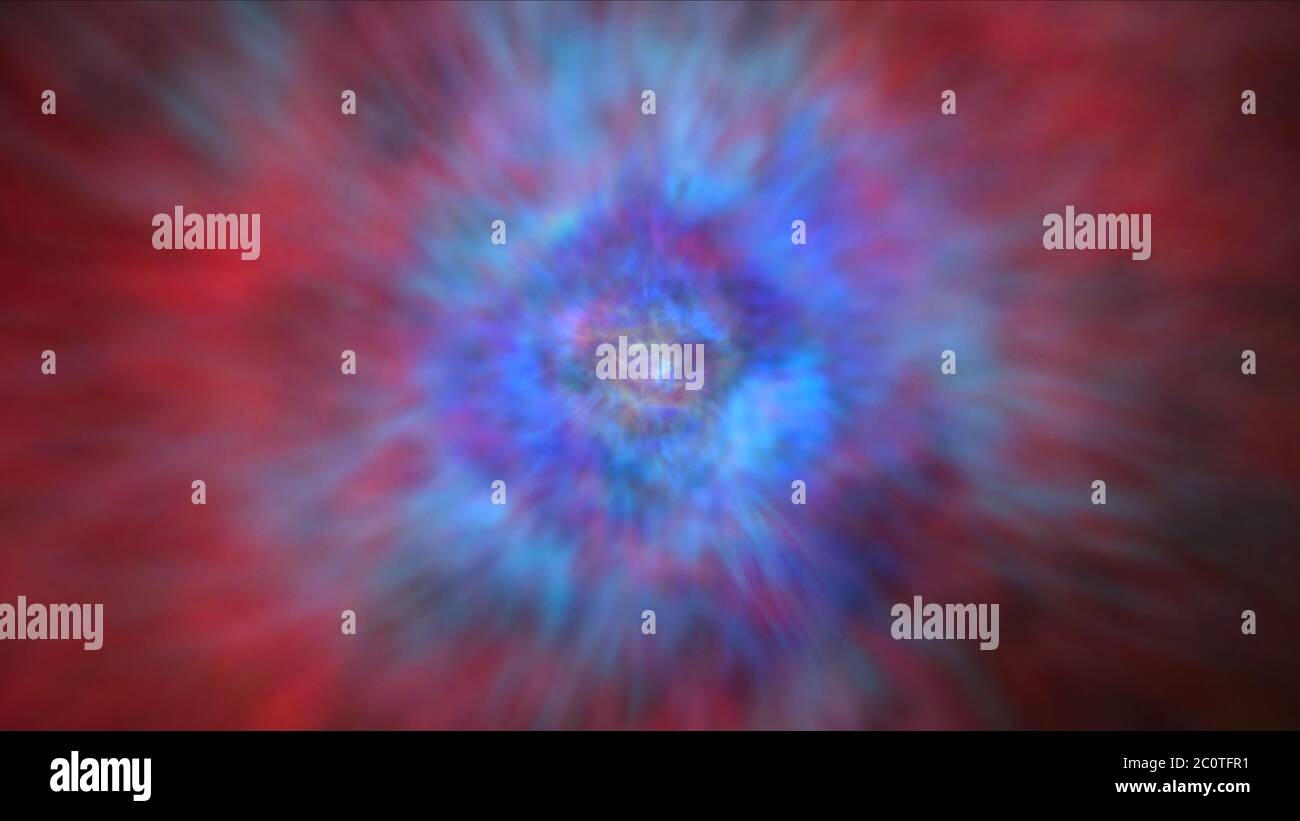 nebula fog in space with rays light Stock Photo - Alamy