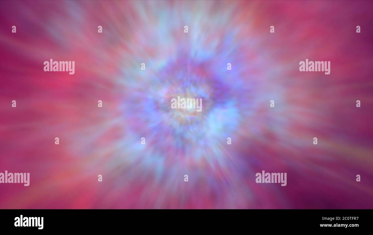 nebula fog in space with rays light Stock Photo - Alamy